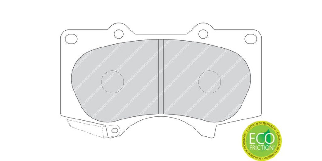 FDB1698 D - BRAKE PADS - LEXUS/MITSUBISHI/TOYOTA ...