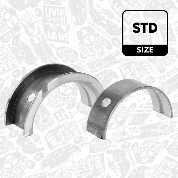 (M5316 STD PT) MAIN BEARINGS FOR NISS 1400 LDV (A14) 80 ...